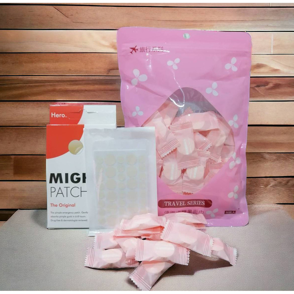 ทิชชู่อัดเม็ดและแผ่นแปะสิว ลดการอักเสบของสิว MT-Patch แพ็คคู่ดูแลผิว ...