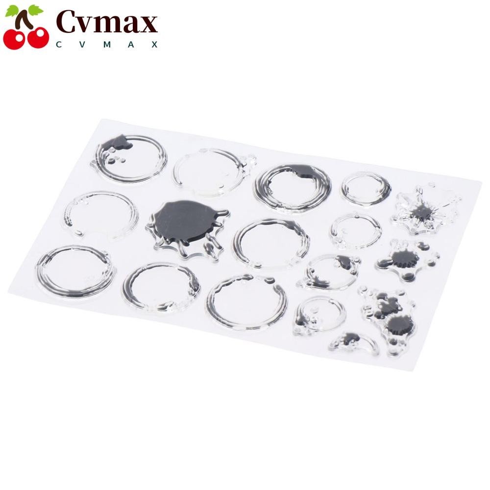 Cvmax แสตมป์ซิลิโคนใส สําหรับปั๊มชา DIY | Shopee Thailand