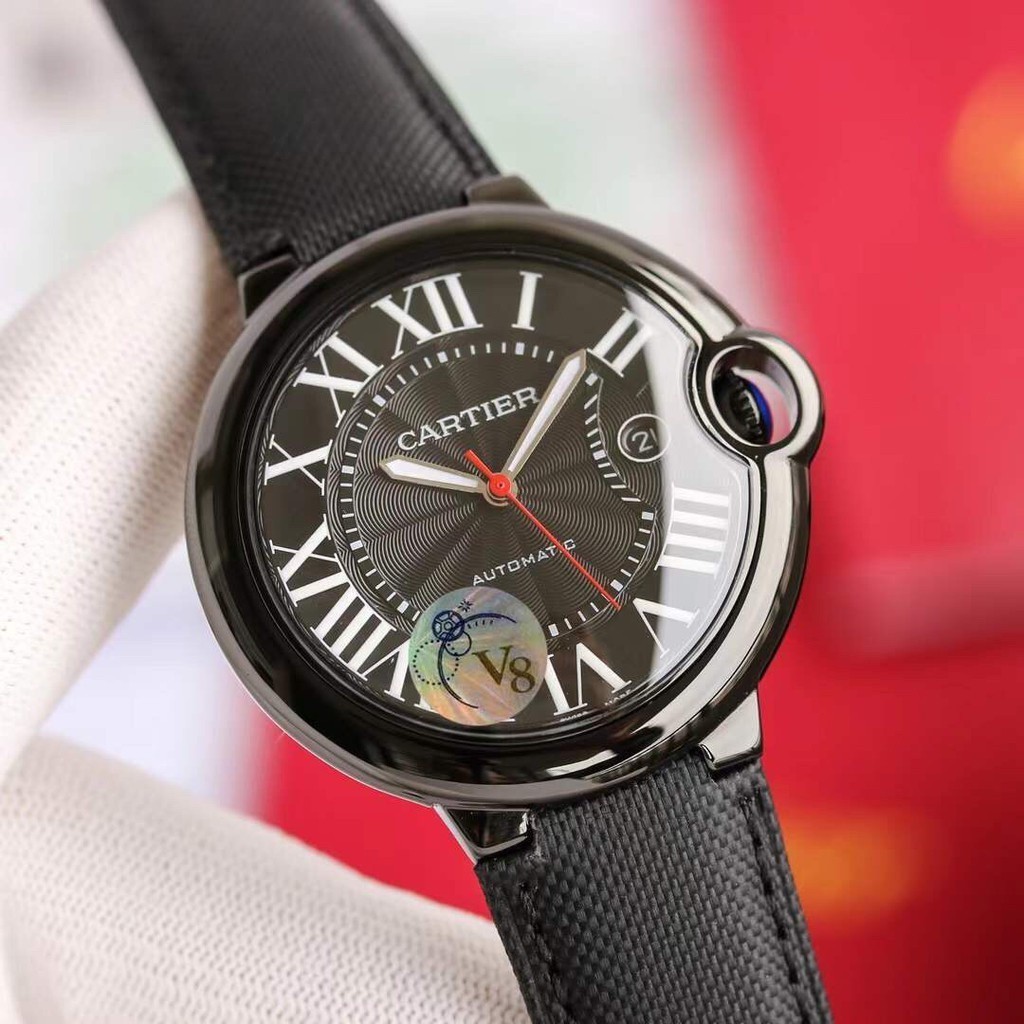 Cartier blue balloon series นําเข ้ า 8215 กลไกการเคลื ่ อนไหว 42 มม ...