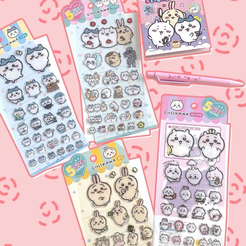 Chiikawa chikawa Epoxy Sticker chiikawa chikawa สติ๊กเกอร์คอมพิวเตอร์ ...