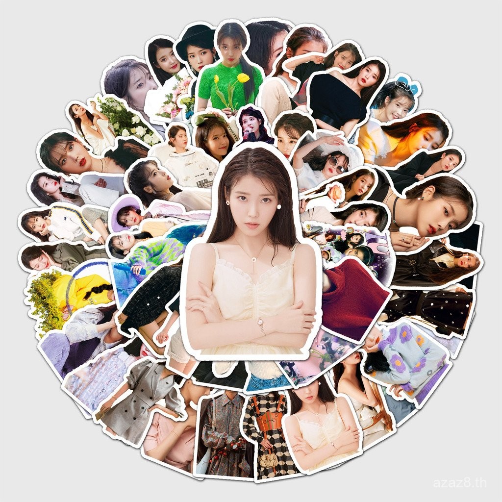 50 IU สติ๊กเกอร์สนับสนุนคนดังเกาหลีสไตล์กราฟฟิตี้ DIY กระเป๋าแล็ปท็อป ...