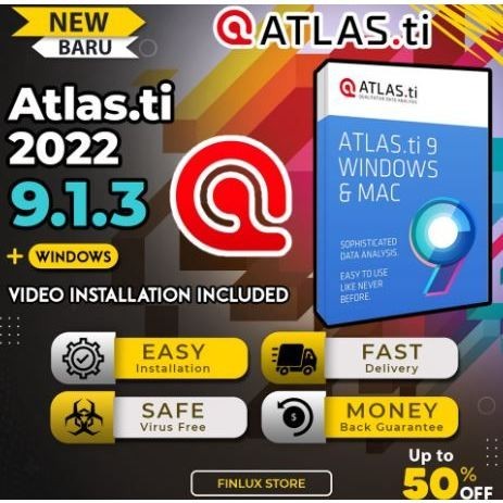 NEW ATLAS.ti 9.1.3.0 Latest 2022 Lifetime For Windows | Shopee Thailand
