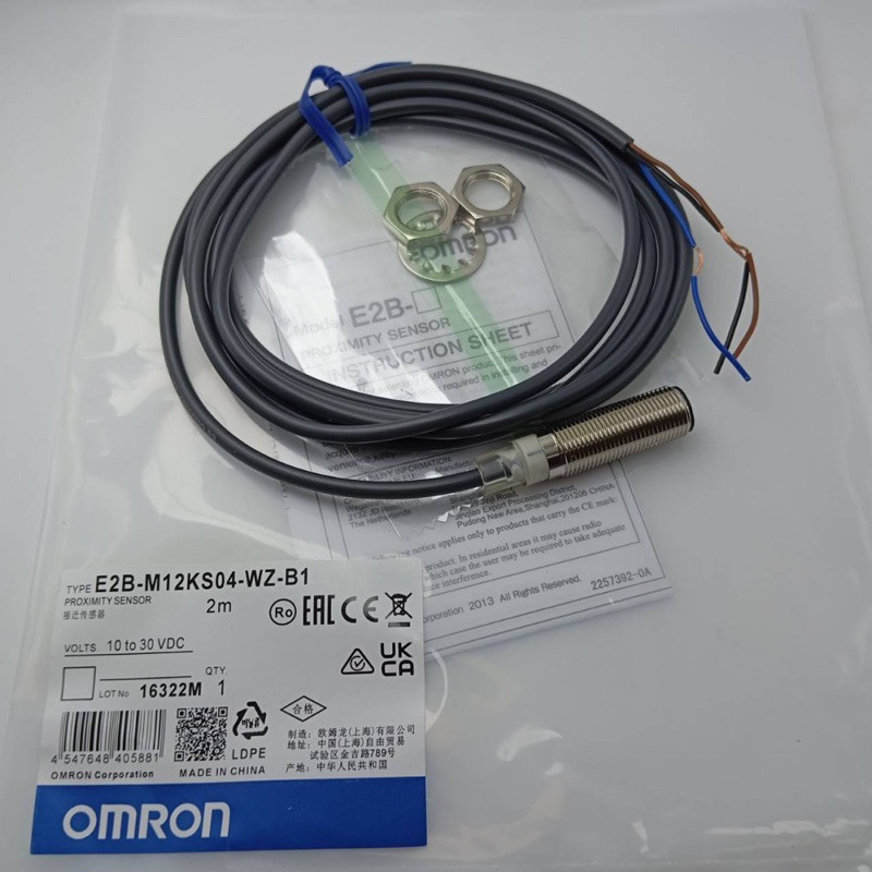 E2B-M12KS04-WZ-B1 เซ็นเซอร์ ชนิด PNP NO ของใหม่ งานแท้ | Shopee Thailand