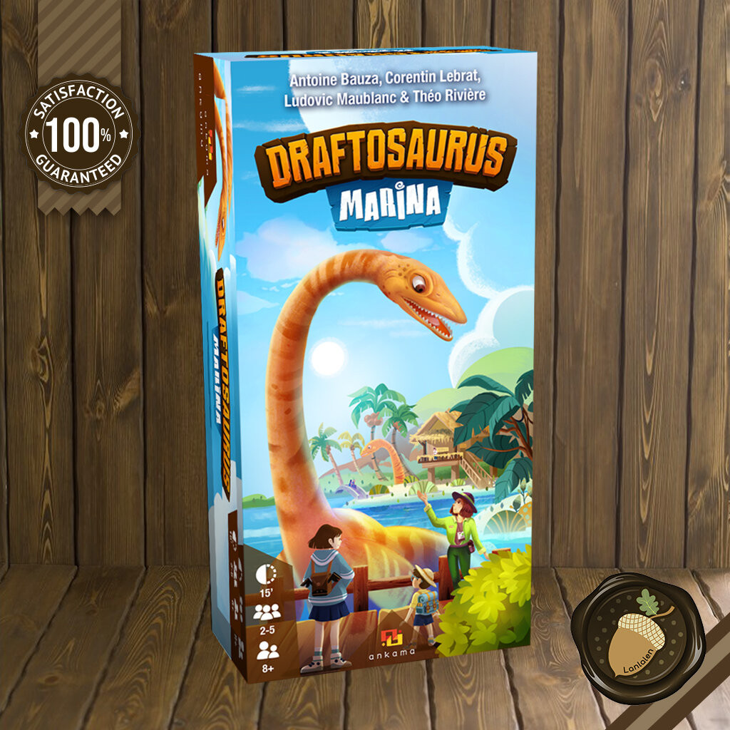 Draftosaurus: Marina ส่วนเสริม บอร์ดเกมแท้ คู่มือภาษาอังกฤษ | Shopee Thailand