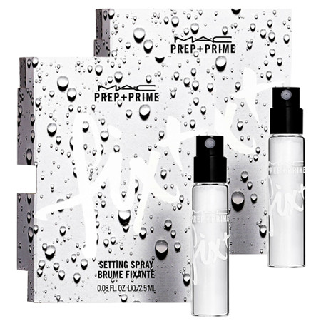 MAC แพ็คคู่ Prep and Prime Fix Setting Spray 2.5ml สเปรย์น้ำแร่ล็อกเมค ...