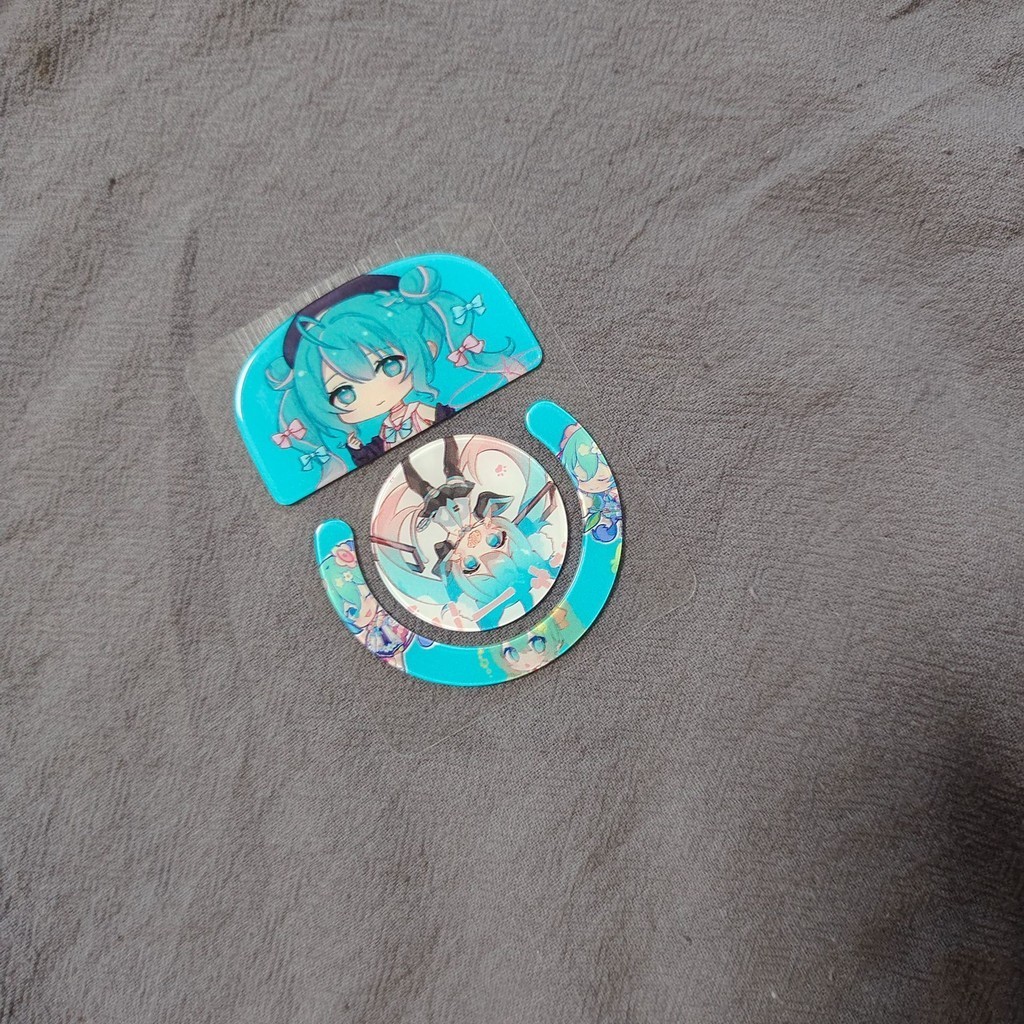 สติกเกอร์ติดขาเมาส์ แบบโค้ง น้ําหนักเบา สําหรับ Logitech GPW 2 G PRO X ...