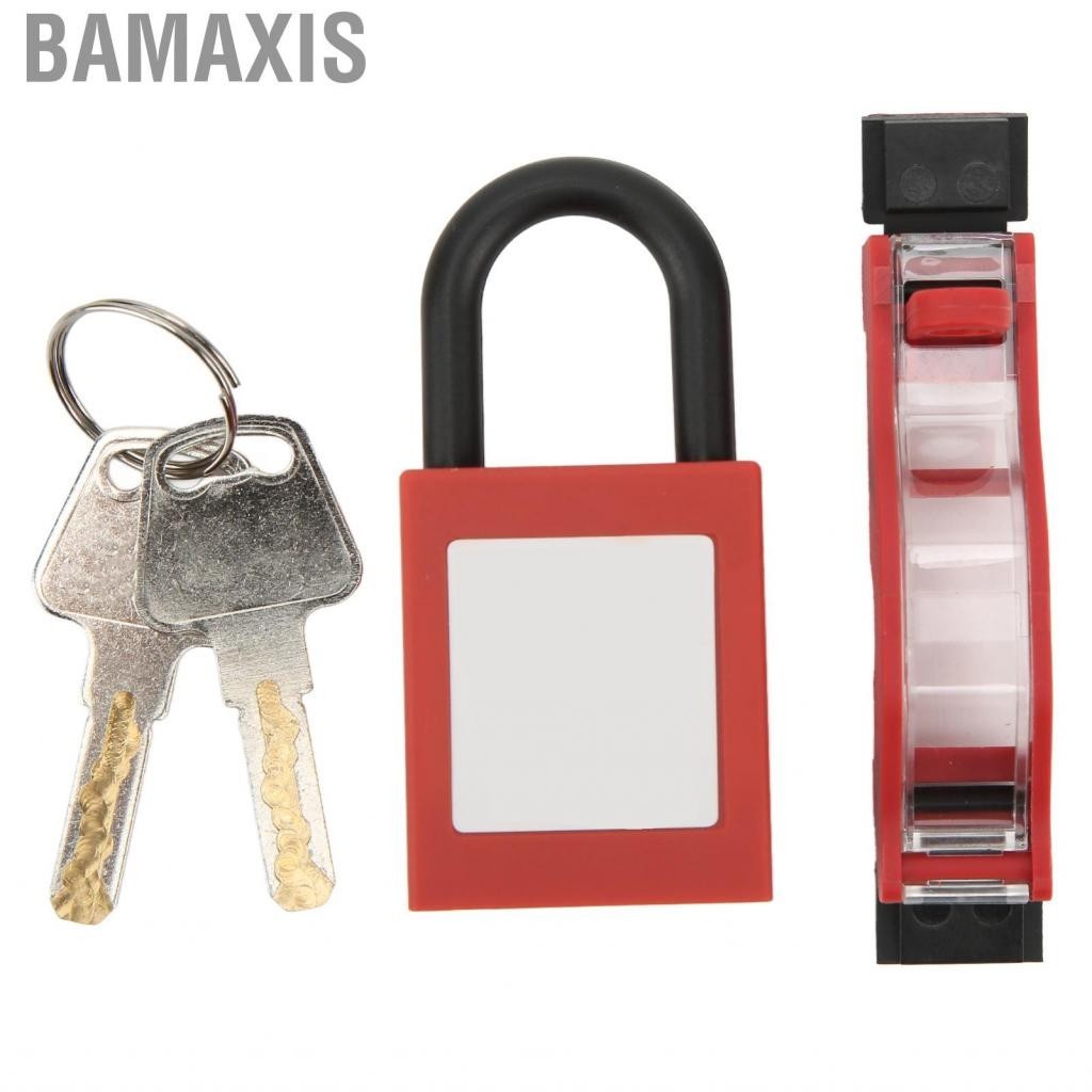 Bamaxis Safety Padlocks Lockout Set Compact Firmly Installed Circuit ...