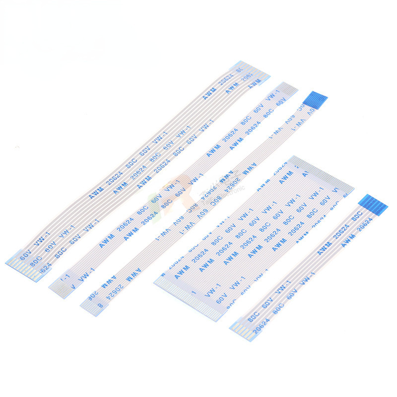 Ffc/fpc สายแบนแบบยืดหยุ ่ น 0.5/1.0 มม.4P 6P 8P 10P 12P 14P 16P 20P 24P ...