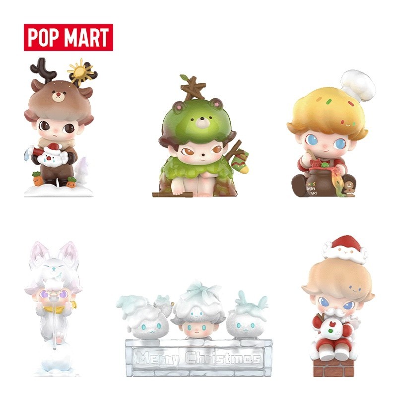ของแท้ !!! POP MART DIMOO Letters from Snowman Series Figures (1 สุ่ม ...