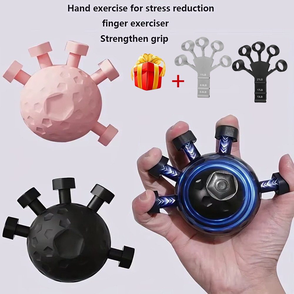 Finger Strengthener Finger Exerciser Trainer Hand Grip Strengthener ...