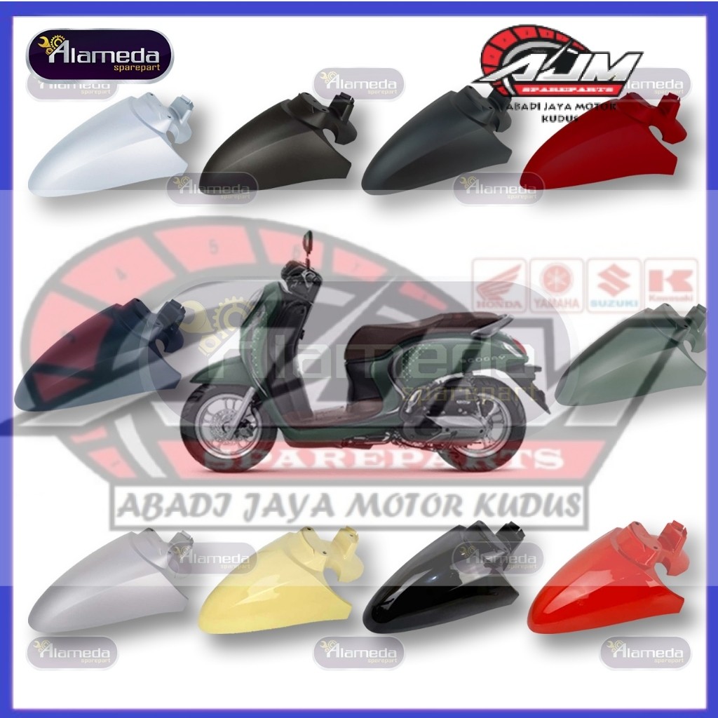 Ajm - Scoopy Front Fender Selebor Prestige Sporty Stylish New 2021 ...