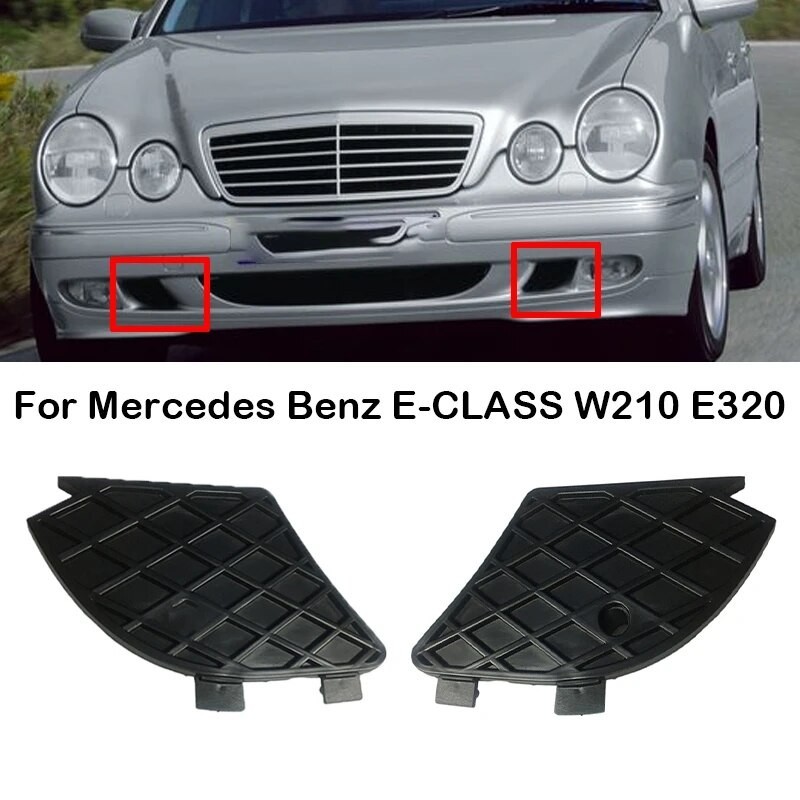 BENZ ฝาครอบกันชนหน้ารถ ไฟตัดหมอก 2108850153สำหรับ Mercedes Benz E-CLASS ...