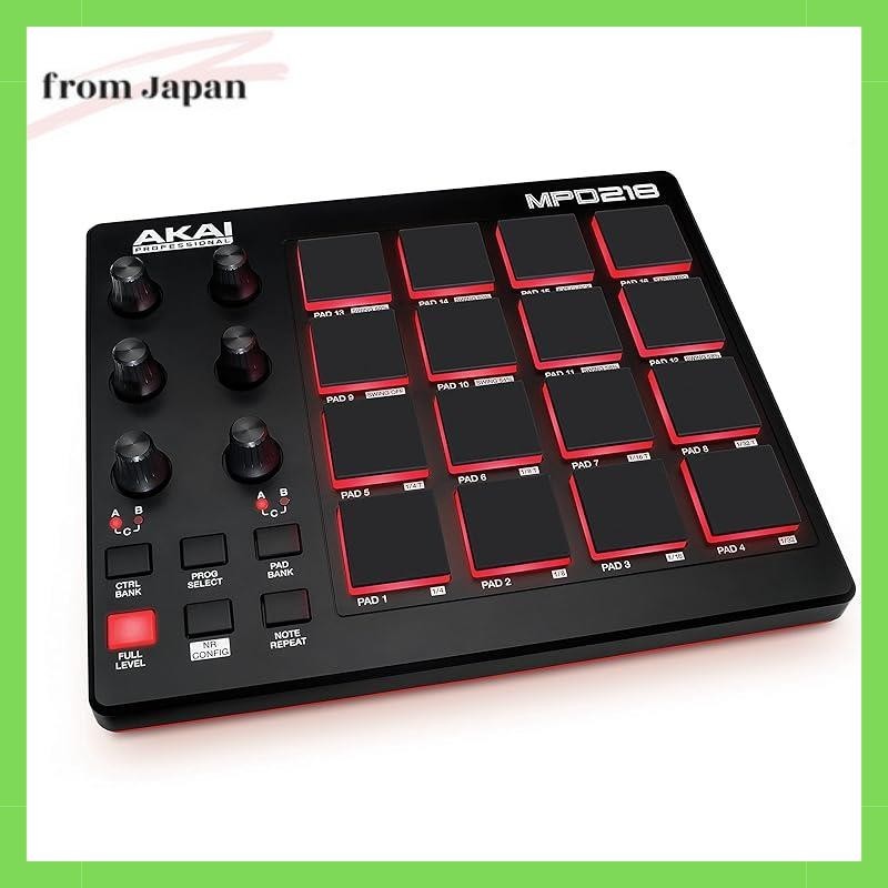 Akai Professional USB MIDI Controller 16 pads with sound source ...