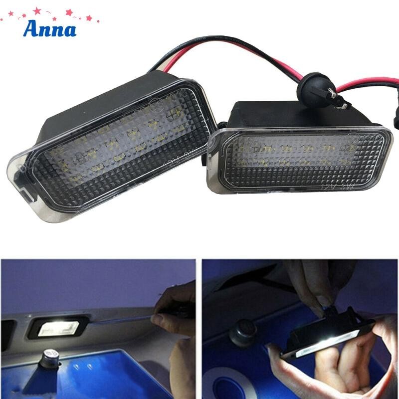 【Anna】License Plate Light For Ford Fiesta S-MAX C-MAX Kuga Mondeo ...