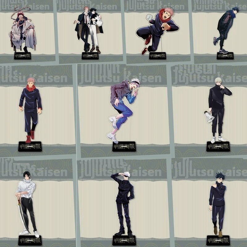 Standee รุ่น Jujutsu Kaisen Gojo Megumi Yuji Nobara Nanami Toge Sukuna ...