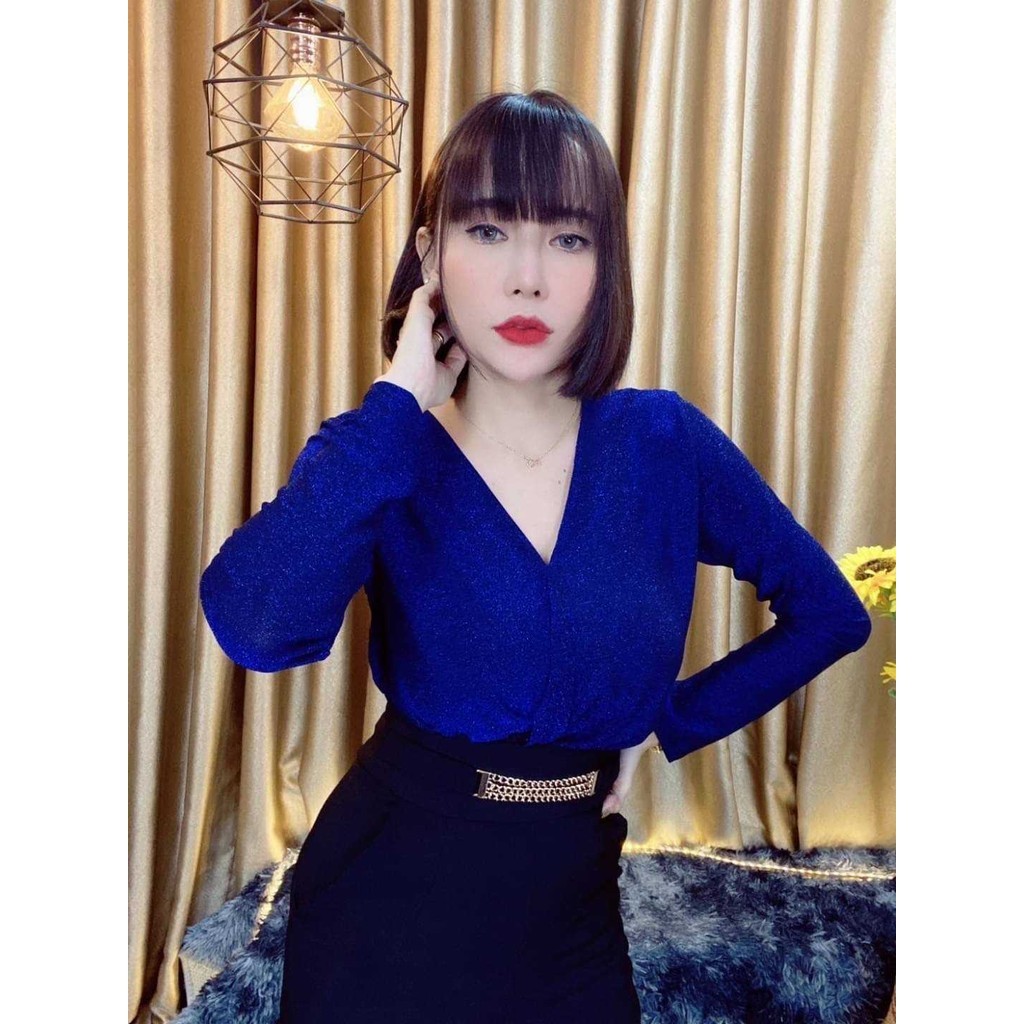 เสื้อ แขนยาว กลิตเตอร์ BB12 | Shopee Thailand