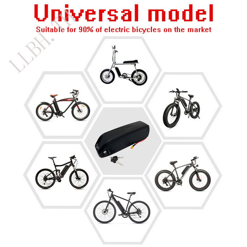 Genuine 48V 20AH 13S 18650 lithium ebike Batterie Hailong Max 1000W ...