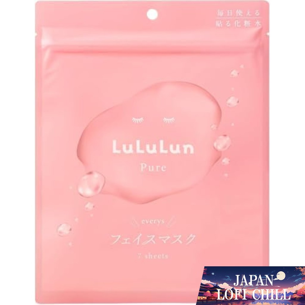Lululun Pure Every Face Mask (7 ชิ้น/32 ชิ้น)【Direct from Japan ...