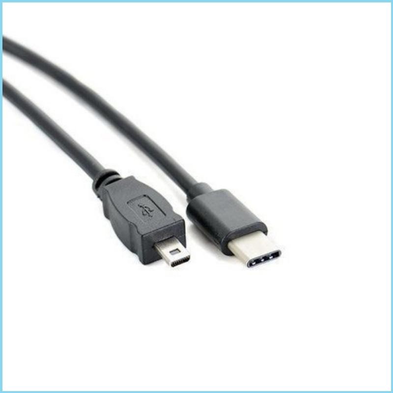 Ezr Type C Mini USB 8Pin 8 Pin OTG Data Cable สําหรับการเชื่อมต่อกล้อง ...