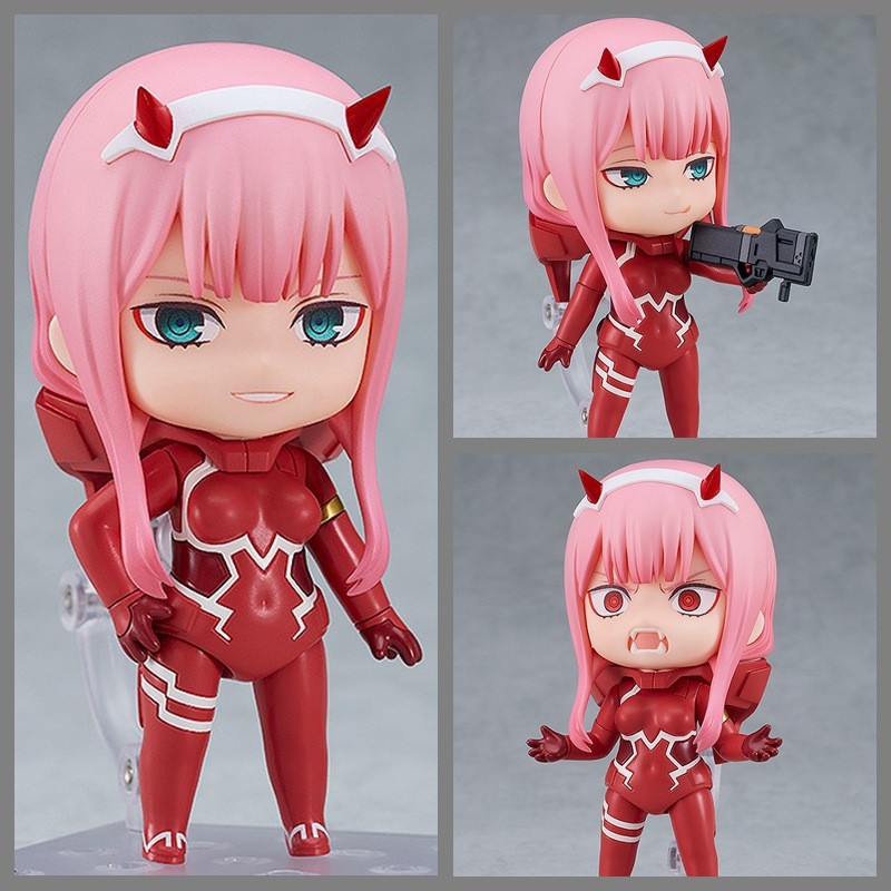 ..Anime Darling Team รุ่น Q Nendoroid 2408 ชุดขับรถ Zero Two Face ...