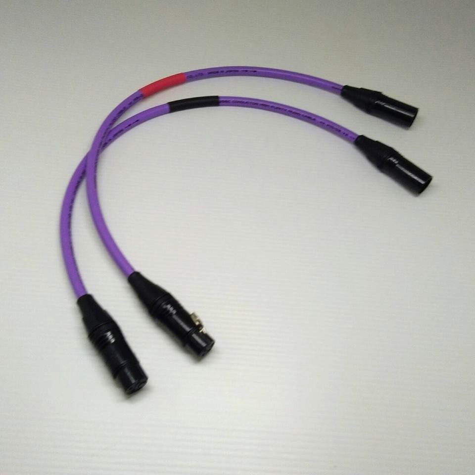 ..สายสัญญาณ xlr oyaide pa 02 v2 หัว xlr neutrik เยอรมัน 2 เส้น พร้อมใช้งาน เลือกความยาวได้ ...