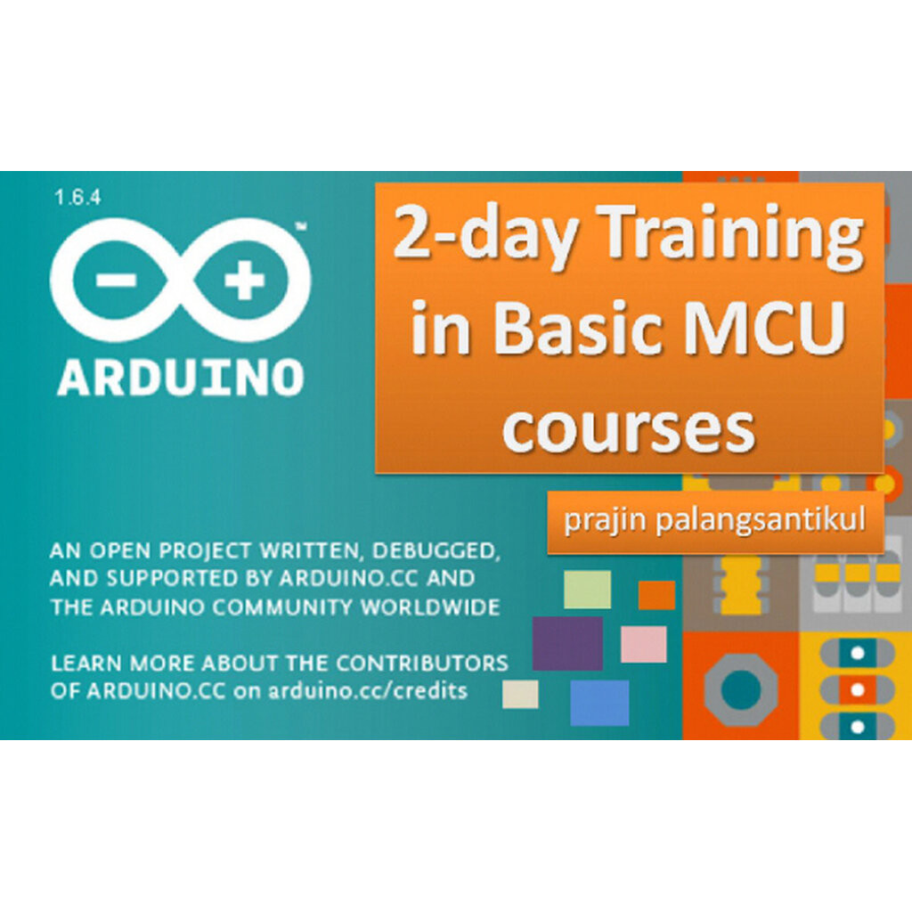 คอร์สสอนสด On-site Arduino อบรมการเขียนโปรแกรมใช้งานบอร์ดArduino | Shopee Thailand