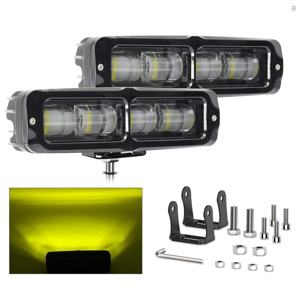 Kawath ไฟ LED 6000K 6 นิ้ว IP68 กันน้ํา สําหรับรถบรรทุก รถจักรยานยนต์ ...