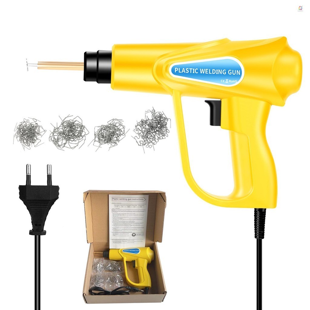 Kawath เครื่องเย็บกระดาษ 70W ชุดซ่อมกันชนรถยนต์ พลาสติก มุมแบน ด้านนอก ...