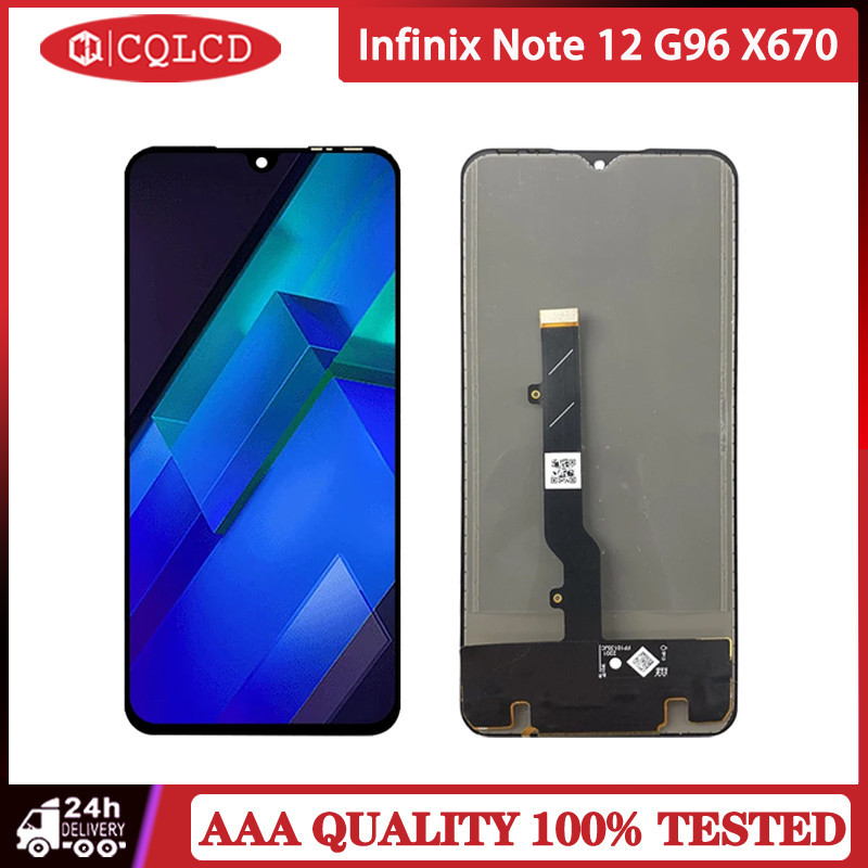 Tft LCD สําหรับ Infinix Note 12 G96 X670 จอแสดงผล LCD หน้าจอสัมผัส ดิจิ ...