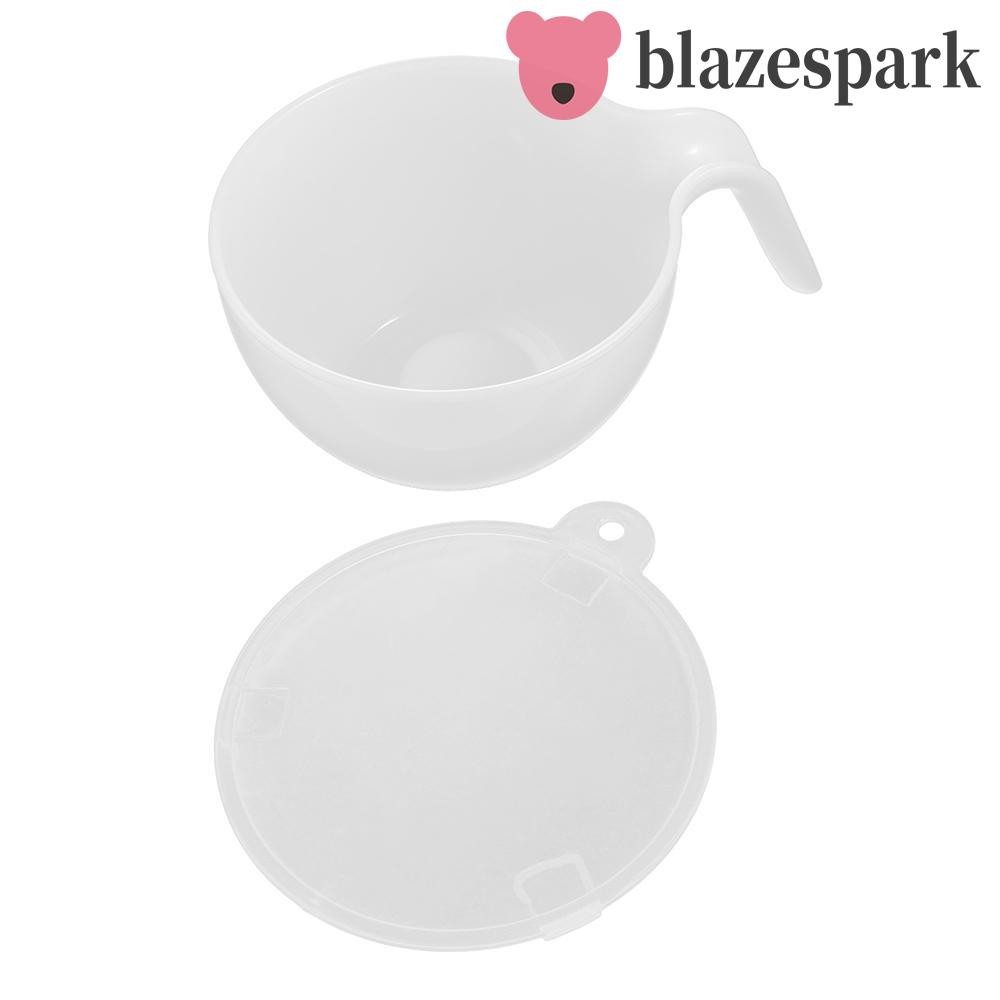Blazespark ชามผสมครีมป้องกันการตกแบบวงกลมสลัดไอซิ่งชามอบไมโครเวฟ | Shopee Thailand