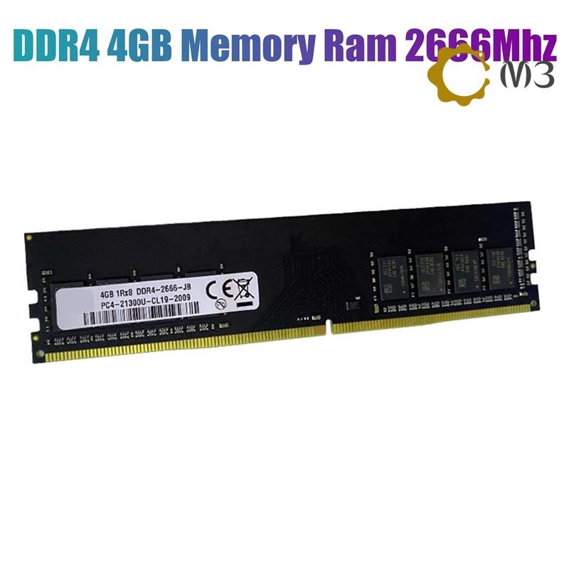 Ddr4 4GB หน่วยความจํา Ram 2666Mhz PC4-21300 1.2V 284PIN DIMM รองรับ ...
