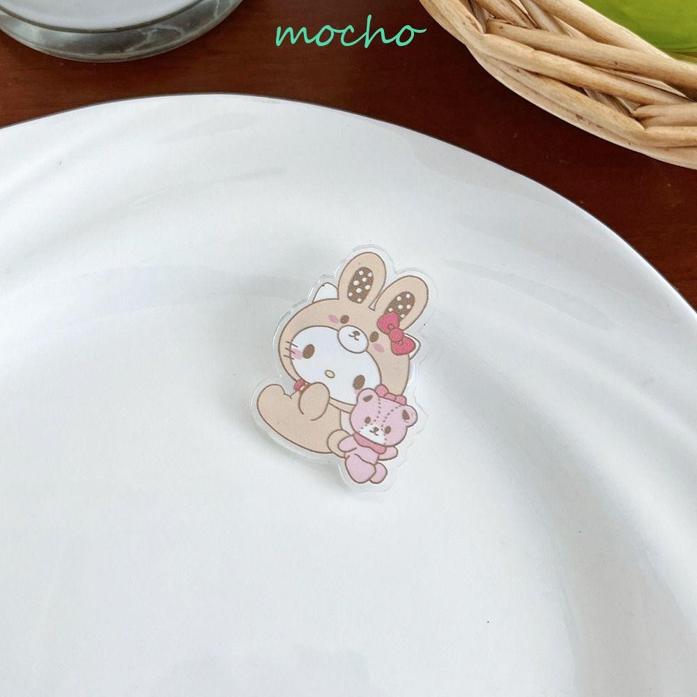 Mocho เข็มกลัด My Melody, KT Cat Pompom Purin อะคริลิค Kuromi Pin ...