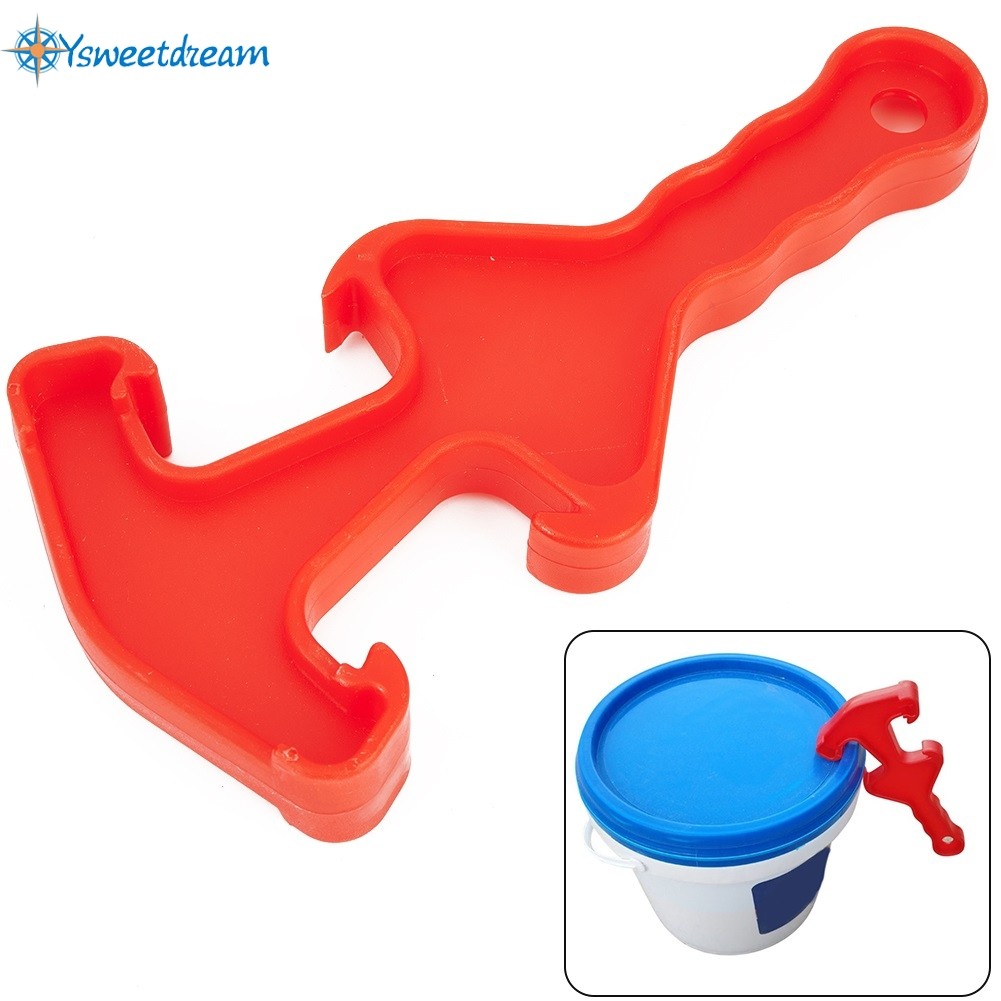 Pail Opener Double-end Plastic Bucket Paint Can Lid Opener ประแจ ...