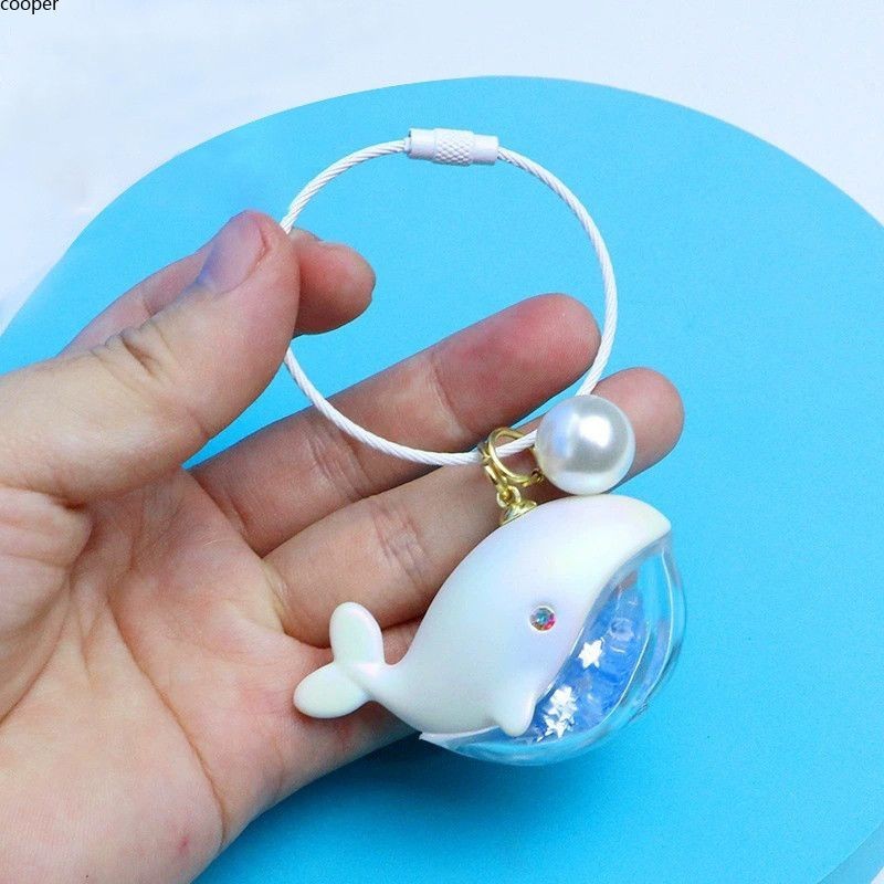 【พร้อมส่ง】กระเป๋านักเรียนพวงกุญแจรูปปลาวาฬการ์ตูนน่ารักจี้ Suzaizai ...