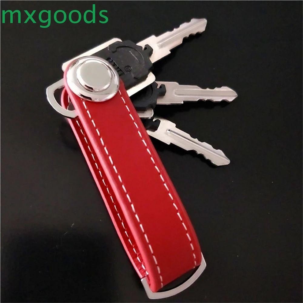 Mxgoods พวงกุญแจรถยนต์ หนัง PU แบบพกพา พร้อมพวงกุญแจ | Shopee Thailand
