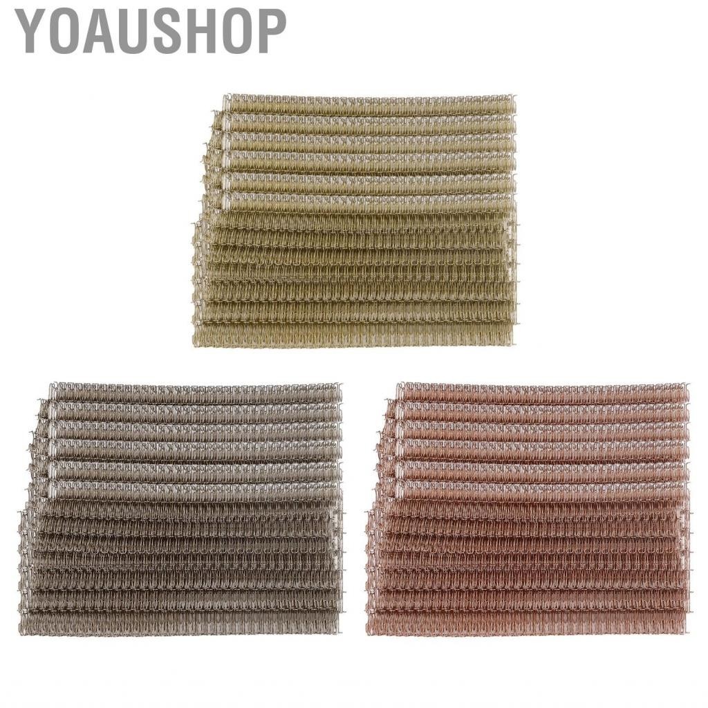 Yoaushop Binding Loop 1/2in Diameter Reusable 34 Loops 100Pcs Double ...