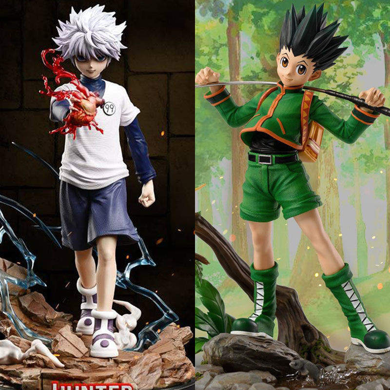 ฟิกเกอร์ รูปปั้นอนิเมะ GK Full-Time Hunter Qiqie Fulix คุณภาพสูง ...