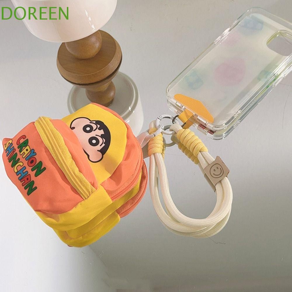 Doreen Crayon Shin Chan Keyhain, กระเป๋าเป้สะพายหลังแขวนกุญแจรถกระเป๋า ...