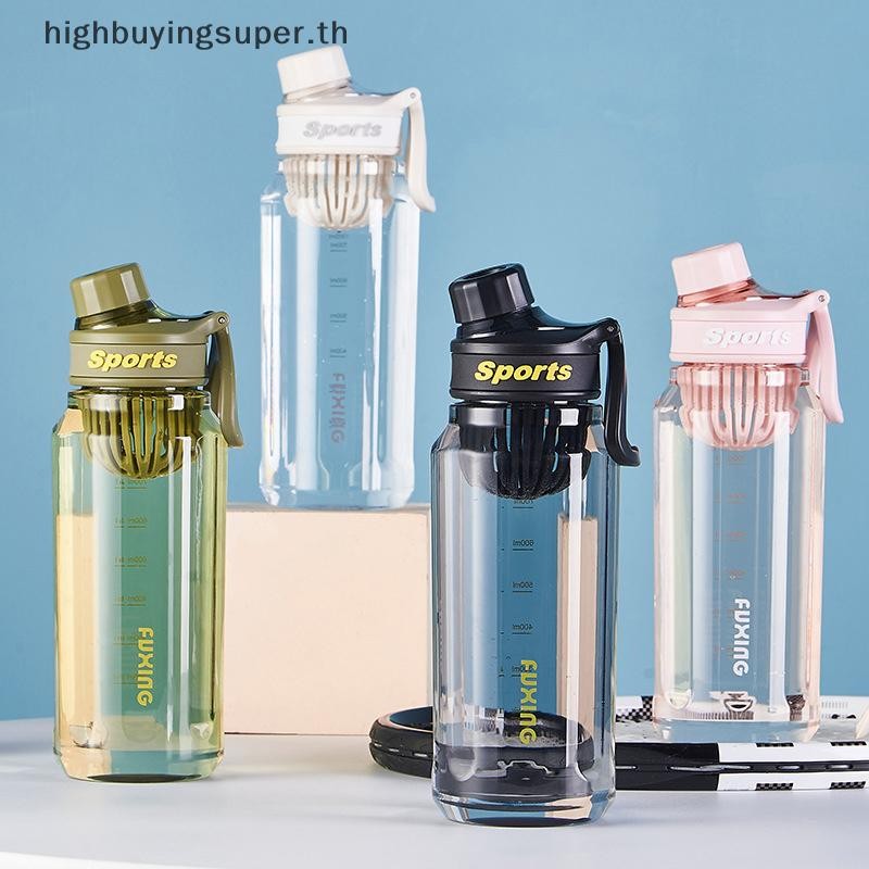 Hrth 750ml ความจุขนาดใหญ่ขวดน้ํากีฬา Leakproof ถ้วยพลาสติกขวดดื่มพร้อม ...