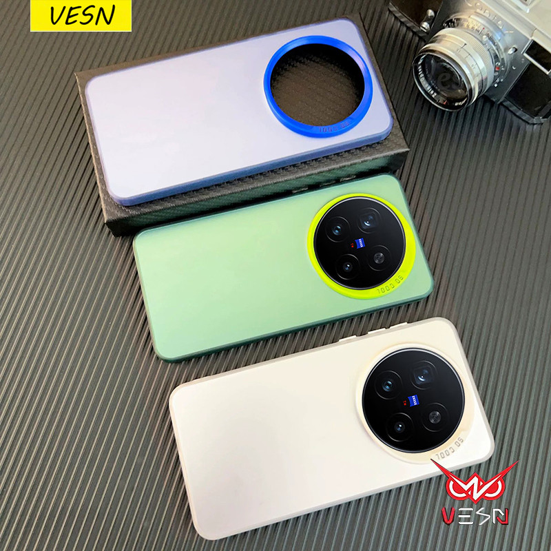 กรณีโทรศัพท์มือถือกันกระแทกด้วยเลเซอร์สีสำหรับ VIVO X200 X100 X90 X80 X70 X60 V40 V40E V30 Lite ...