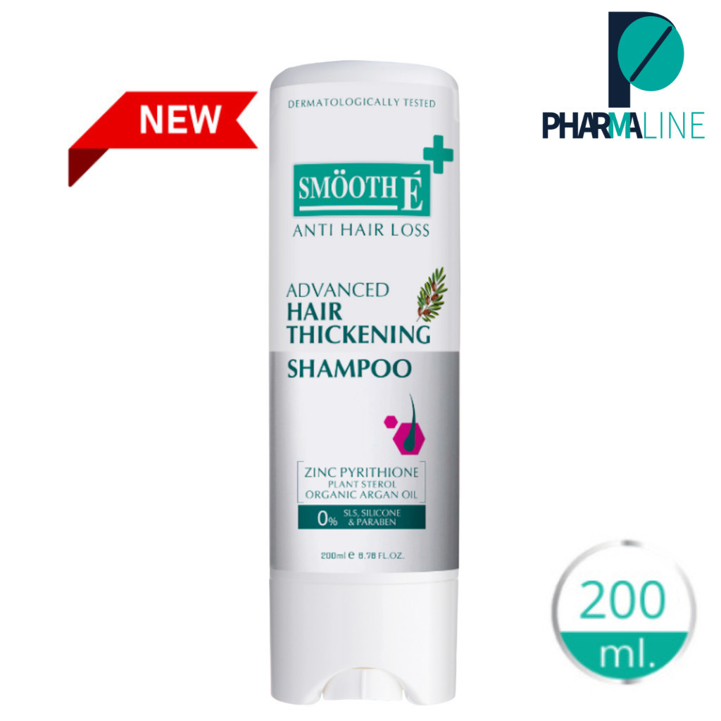 Smooth E Anti Hair Loss Advanced Hair Thickening Shampoo แชมพู สมูทอี ...