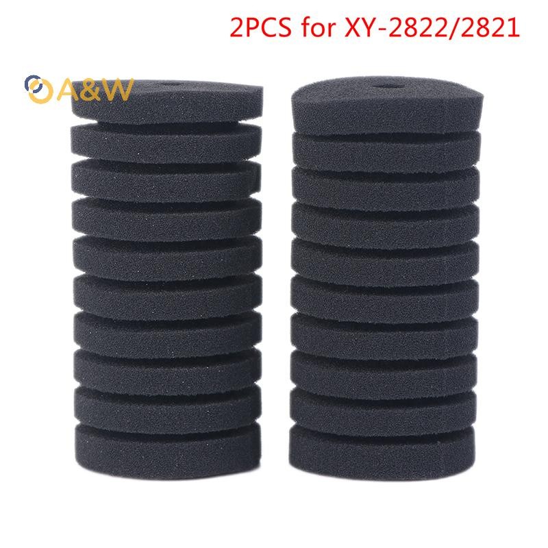 A&w 2 ชิ้น Aquarium กรองฟองน้ําสําหรับ XY-2822/2821 กรองถังปลา Air ปั๊ม ...
