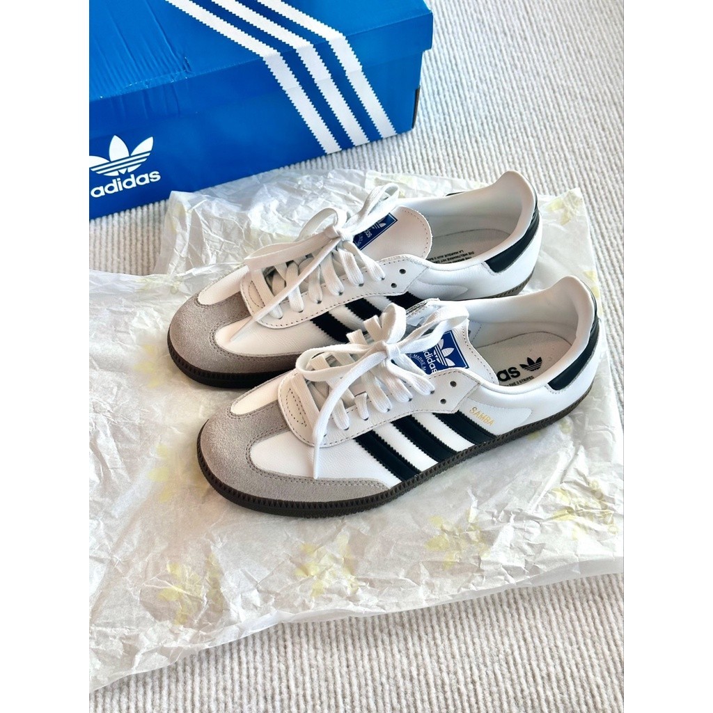 ♞ADIDAS Originals Samba OG B75806 White รองเท้าผ้าใบ Adidas samba ...