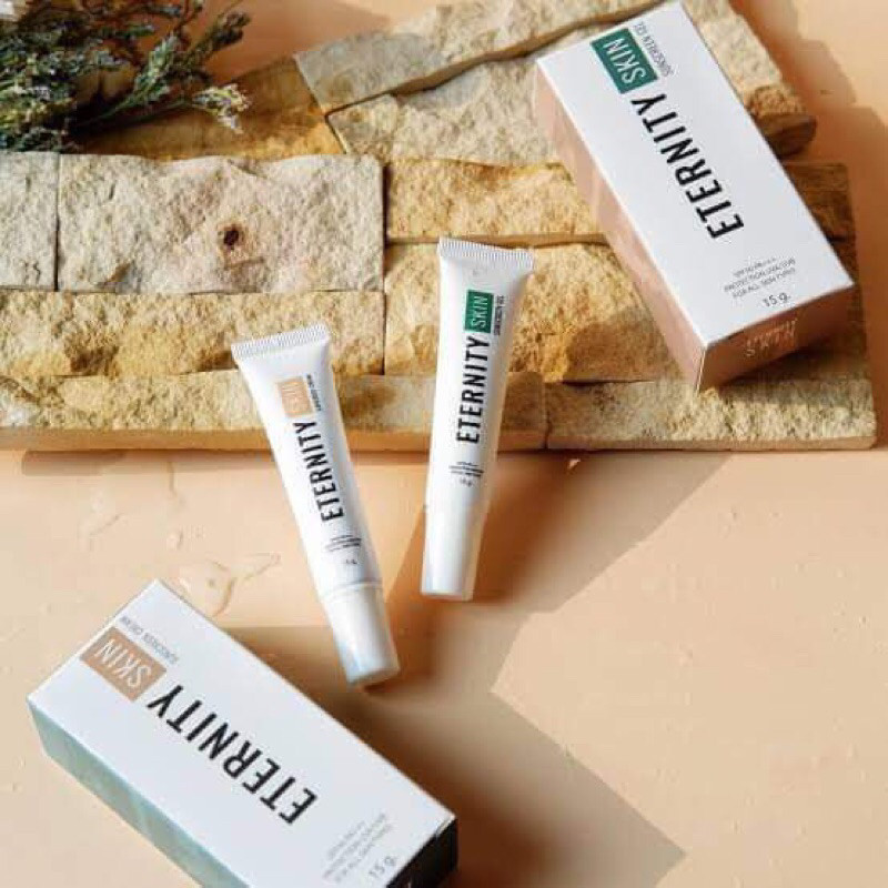 ของแท้ พร้อมส่ง Eternity Skin กันแดดสูตรผสมรองพื้น สำหรับผิวแพ้ง่าย ...