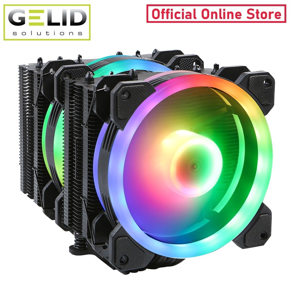 [Gelid Solutions Store] GLACIER BLACK High Performance Twin-Tower ...