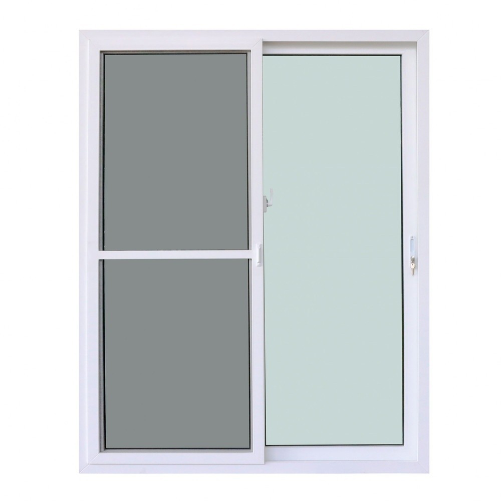 GlobalHouse WINDOW ASIA (10MAX) UPVC ประตูบานเลื่อน SS 160X205 ซม. สีขาว พร้อมมุ้ง สินค้าของแท้ ...