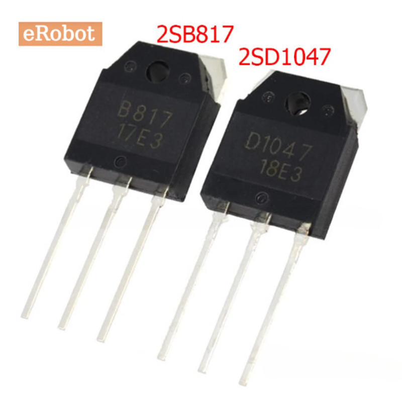 ทรานซิสเตอร์พลังงาน 2SD1047 2SB817 TO-247 D1047 B817 TO-3P | Shopee ...