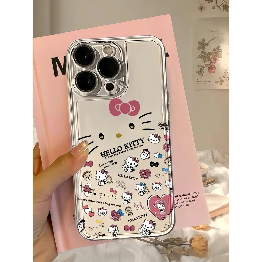 เคส iphone hone 11 12 13 14 15 plus Pro Max Xr Xs Max 7 8 6s plus เต็มหน้าจอ cat niche ...