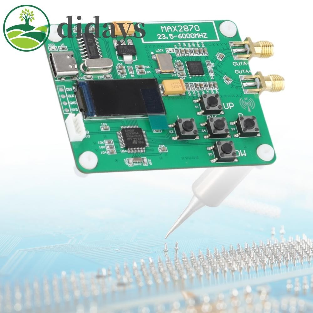 บอร์ดโมดูลล็อคสัญญาณ 23.5-6000MHz RF LDTZ MAX2870 STM32 | Shopee Thailand