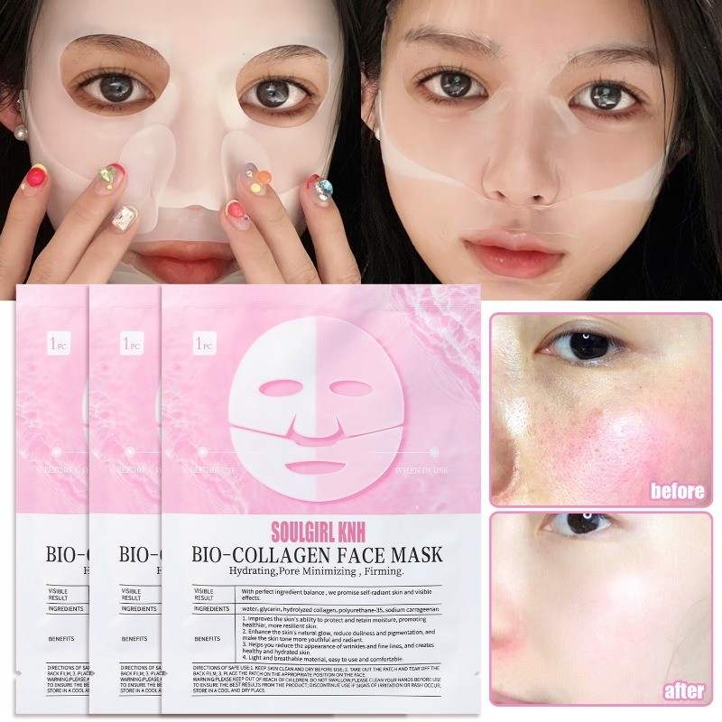 Split Collagen Mask - Brightening Split Gel Mask - Moisturizing ...